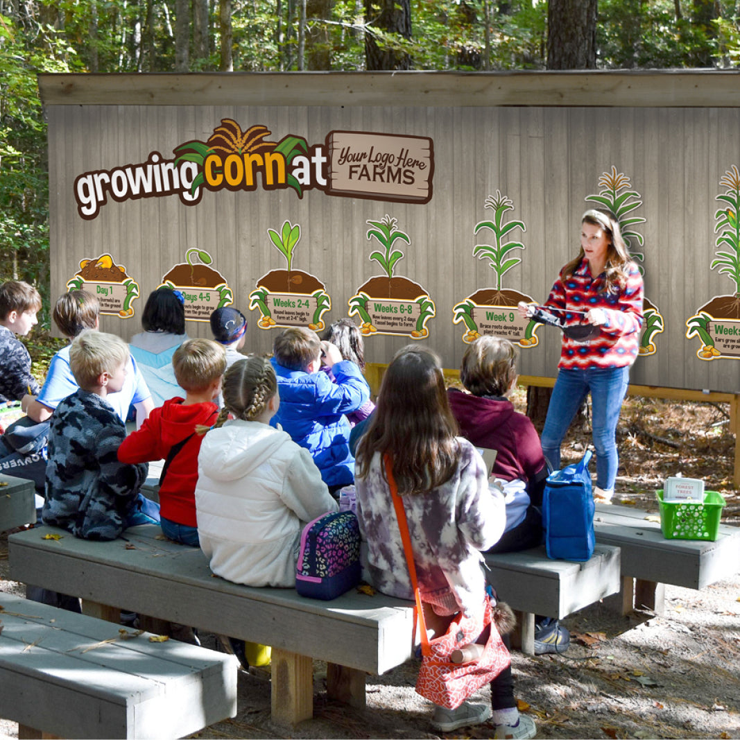 Educational Mural: Growing Corn – MacArt Studios