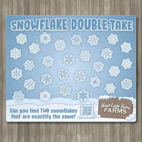 Snowflake Double-Take – MacArt Studios