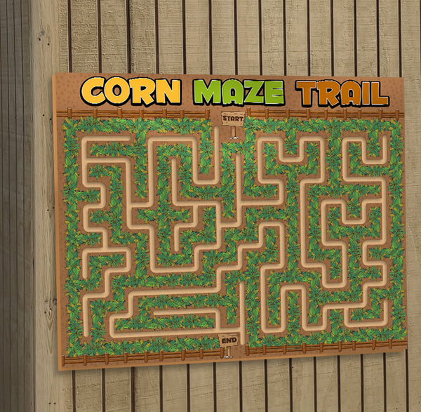 Corn Maze Trail (finger maze) – MacArt Studios